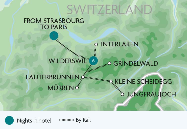 Rail Tours & Holidays to Interlaken | Rail Discoveries