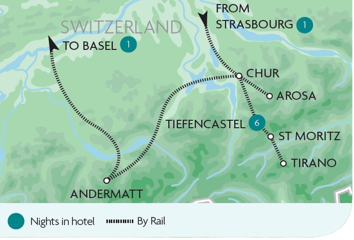 Train Tours & Holidays to St Moritz | Rail Discoveries