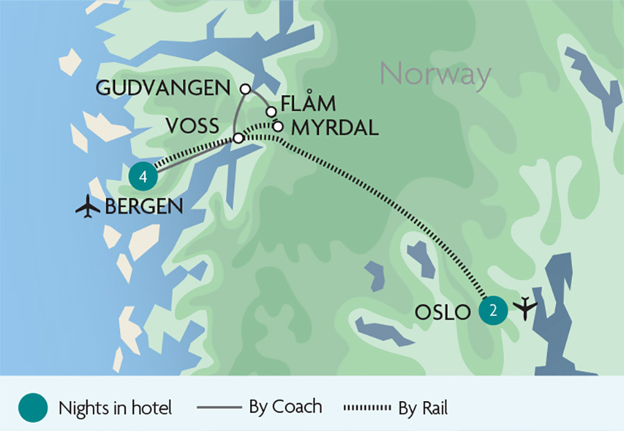 Rail Tours & Holidays in Norway | Rail Discoveries