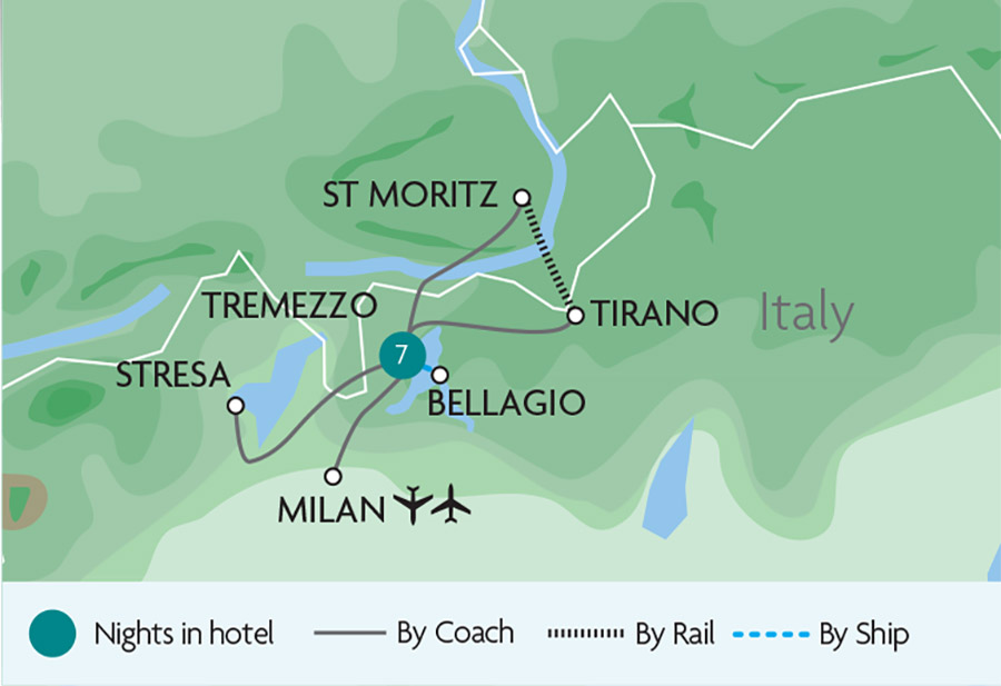 Tour | Lake Como & The Bernina Express | Rail Discoveries | 20CMF