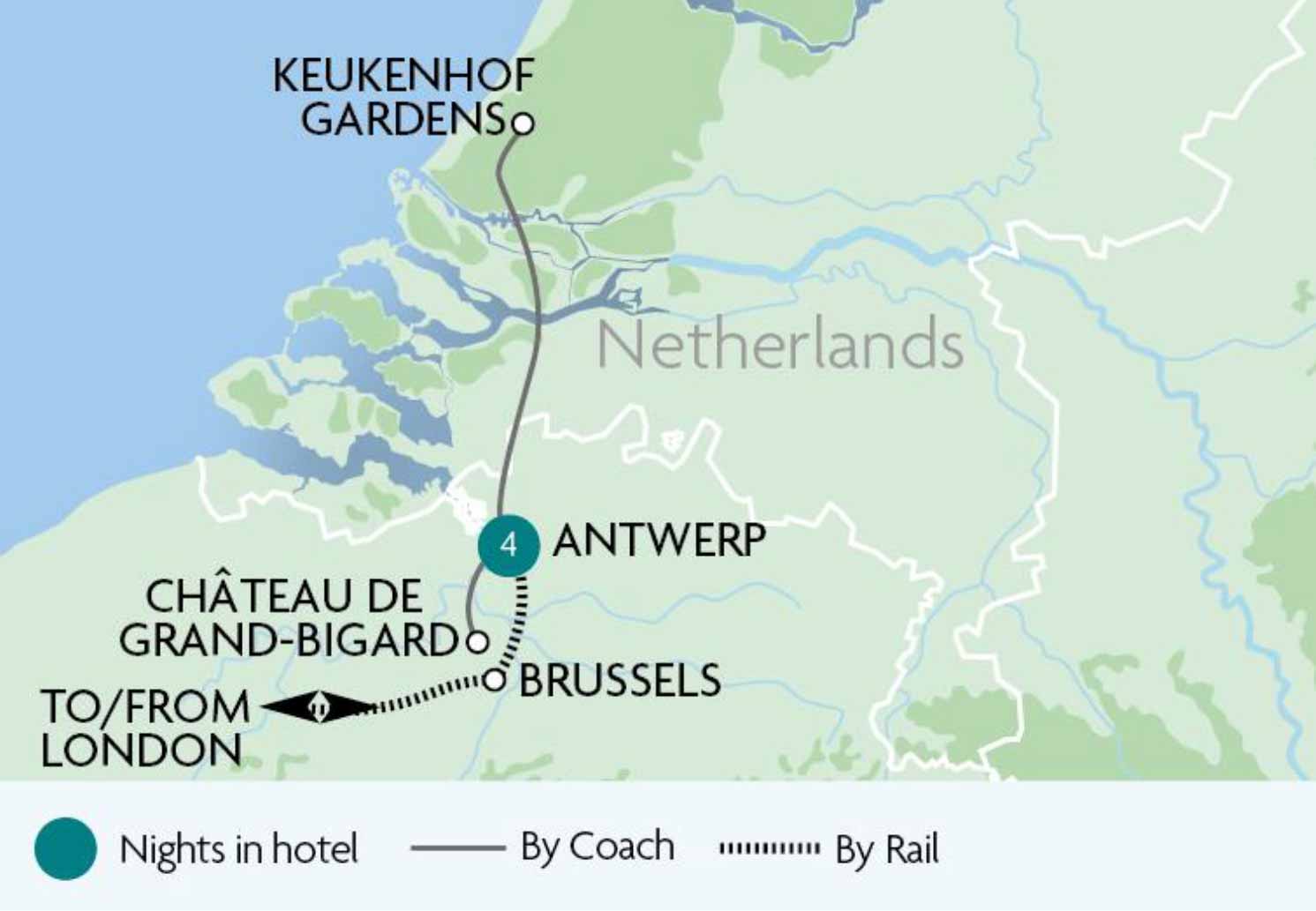 Tour | Floralia Spring Flower Show & Keukenhof Gardens | Rail ...